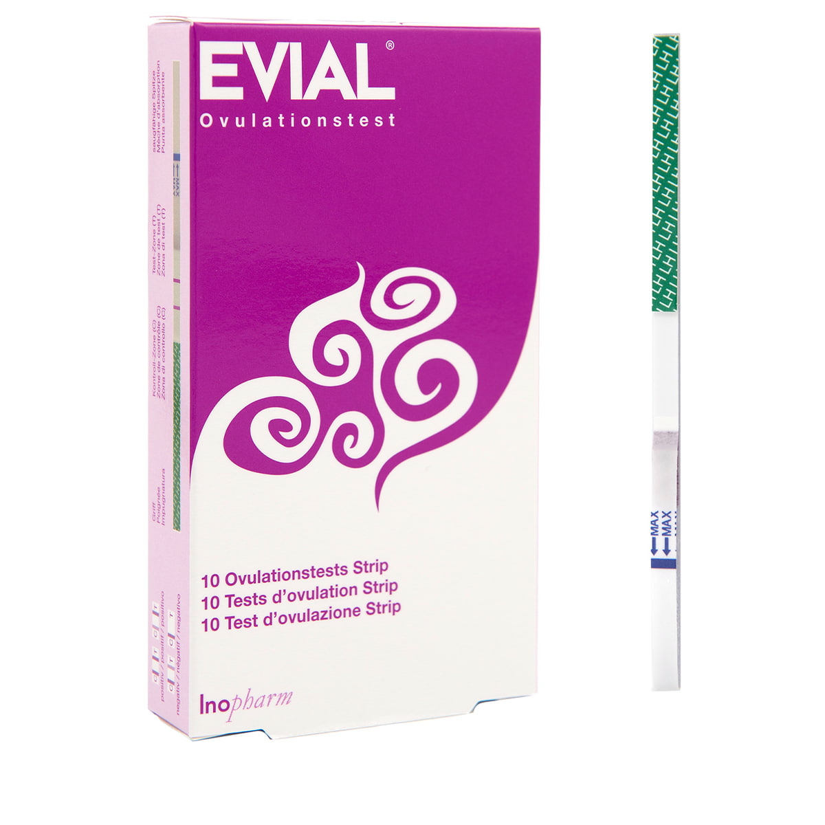 Evial • Ovulation Test Strips (10 pcs) - Accurate & Reliable Tests
