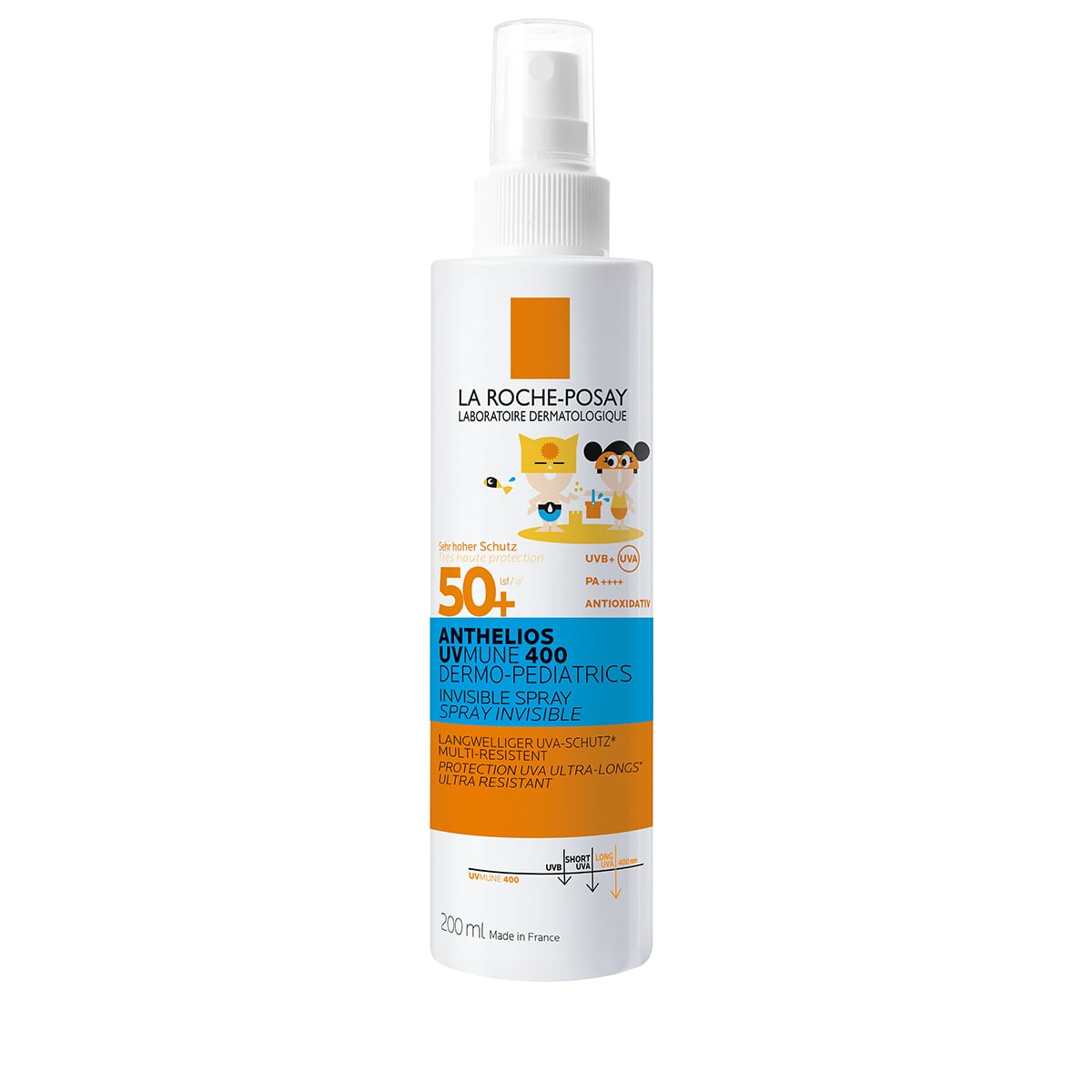 La Roche-Posay UVMune 400 Kids Sun Spray SPF50+ • Ultra-light Cream