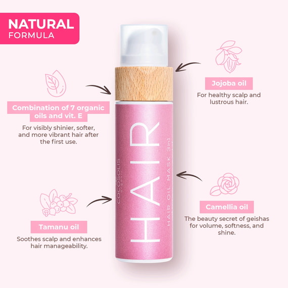 Cocosolis • Hair Oil Mask 3in1 110 ml • haar-shop.ch