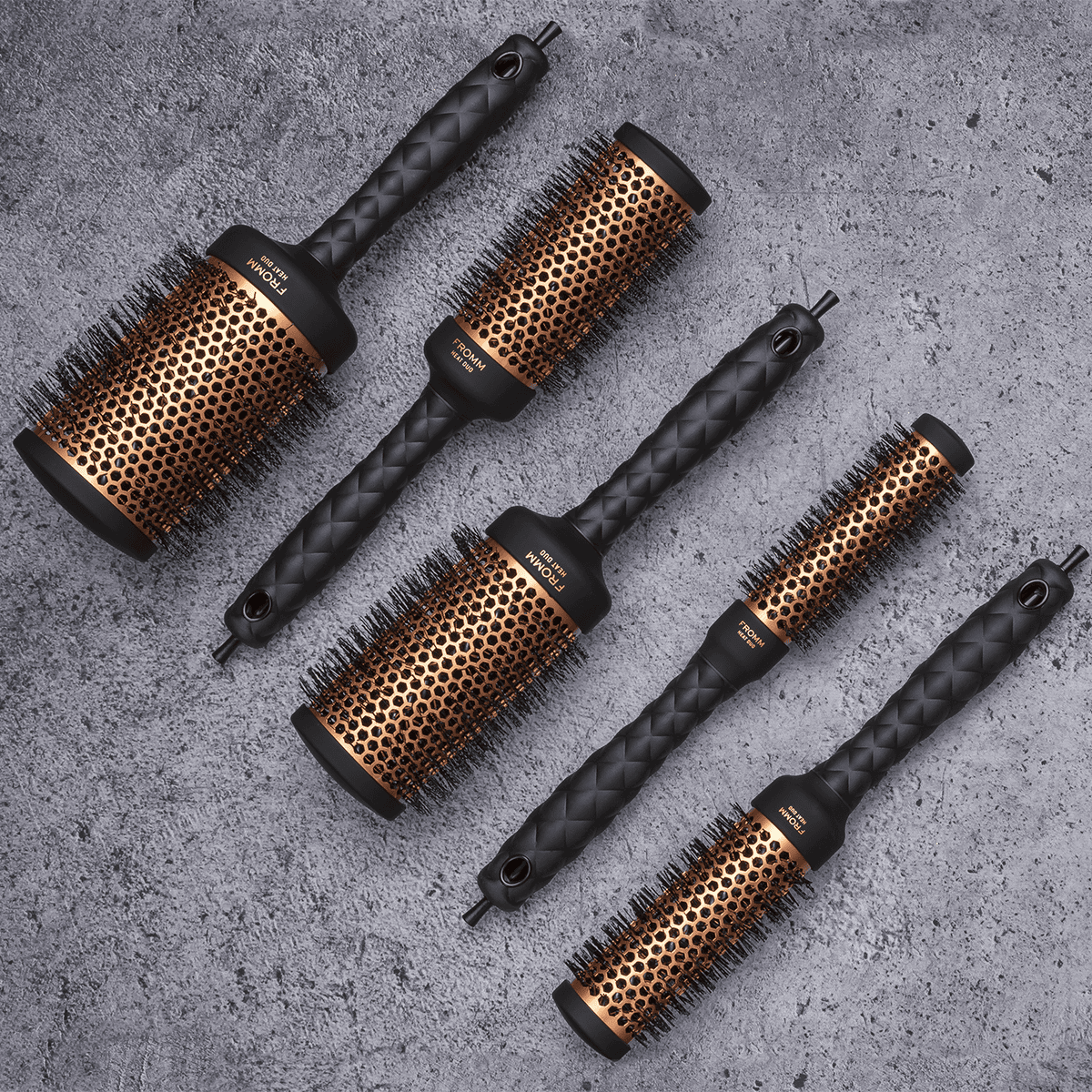 Fromm - Heat Duo Copper Round Brush 1.25"