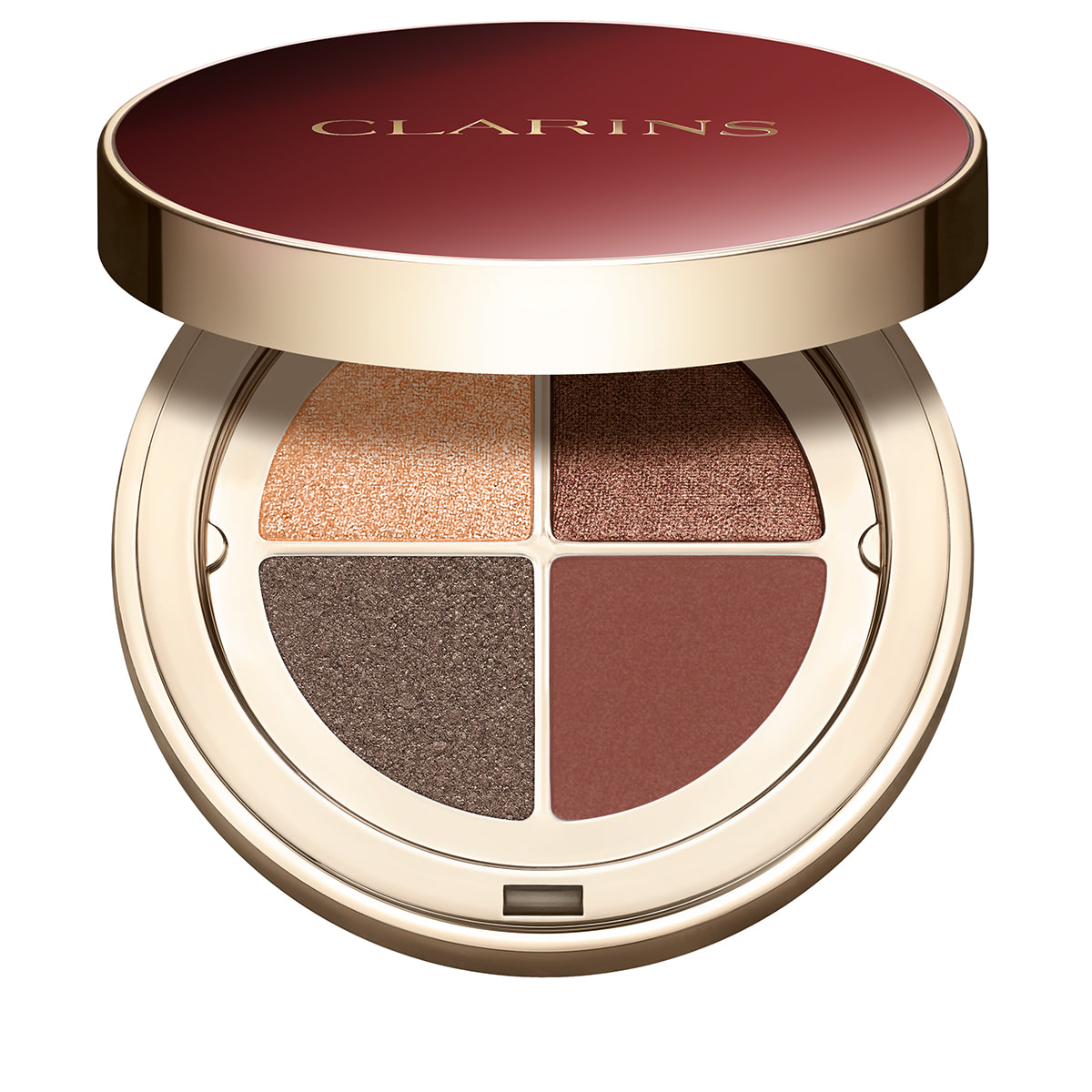 Clarins Ombre 4 Couleurs - 10 Maple Gradation • Augen Make-up