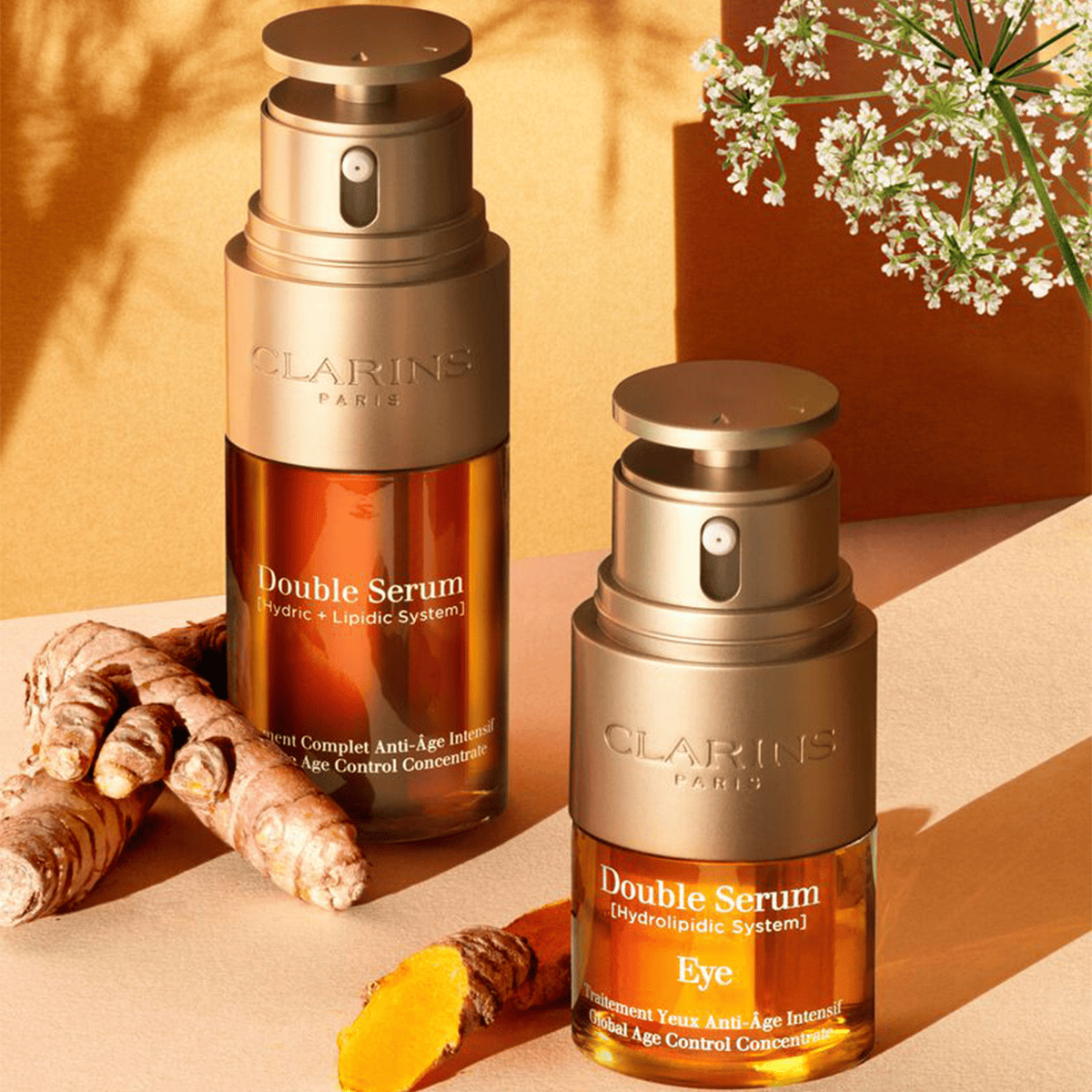 Clarins Double Serum Eye - Anti-Aging & Hydration • haar-shop.ch