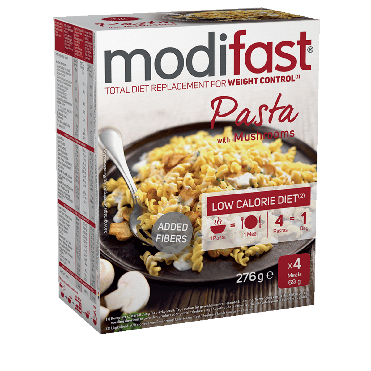 Modifast • Pasta Pilze - 4 Beutel • haar-shop.ch