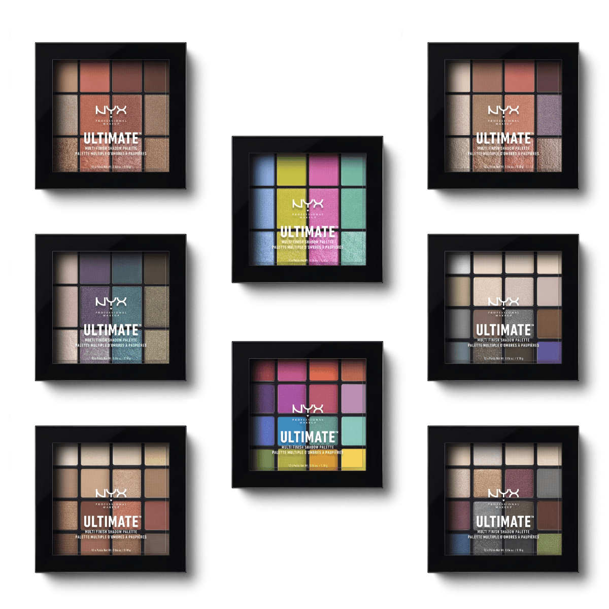 NYX Professional Makeup - Ultimate Shadow Palette, Phoenix • haar-shop.ch