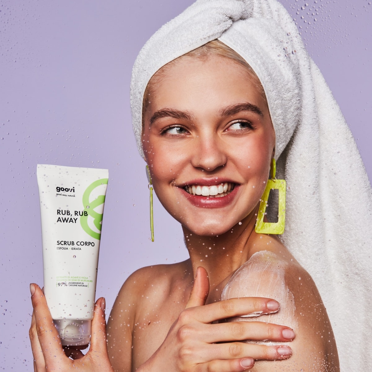 Goovi • Rub, Rub Away Körper-Peeling (Peeling für strahlende Haut)