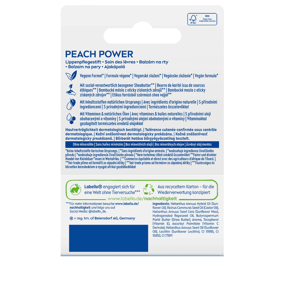 LABELLO • Peach Power