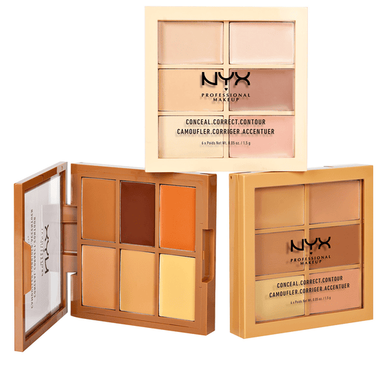 NYX 3C Palette • Conceal, Correct, Contour - Light • haar-shop.ch