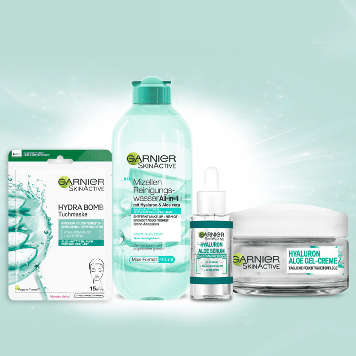 Garnier Hyaluron Aloe Serum • Intensiv Feuchtigkeitspflege