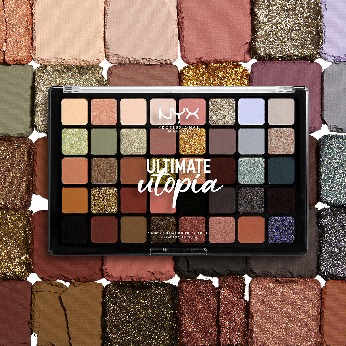 NYX Ultimate Utopia Shadow Palette • Professionelles Makeup
