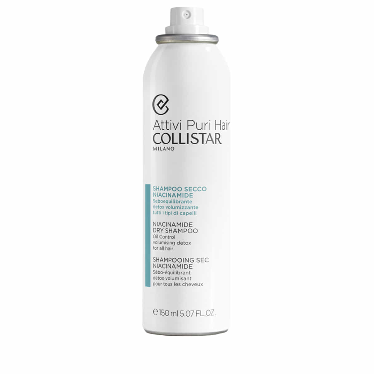 Collistar • Niacinamide Dry Shampoo Oil Control Volumising Detox 150 ml