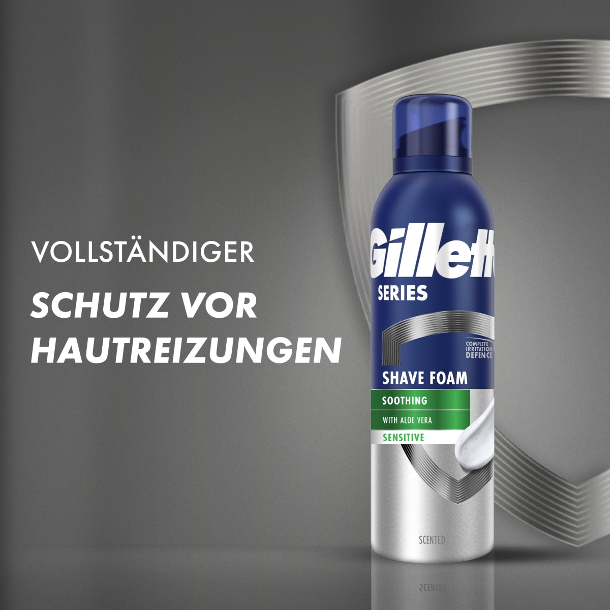 Gillette • Duo Pack Series Sensitive Rasierschaum • haar-shop.ch