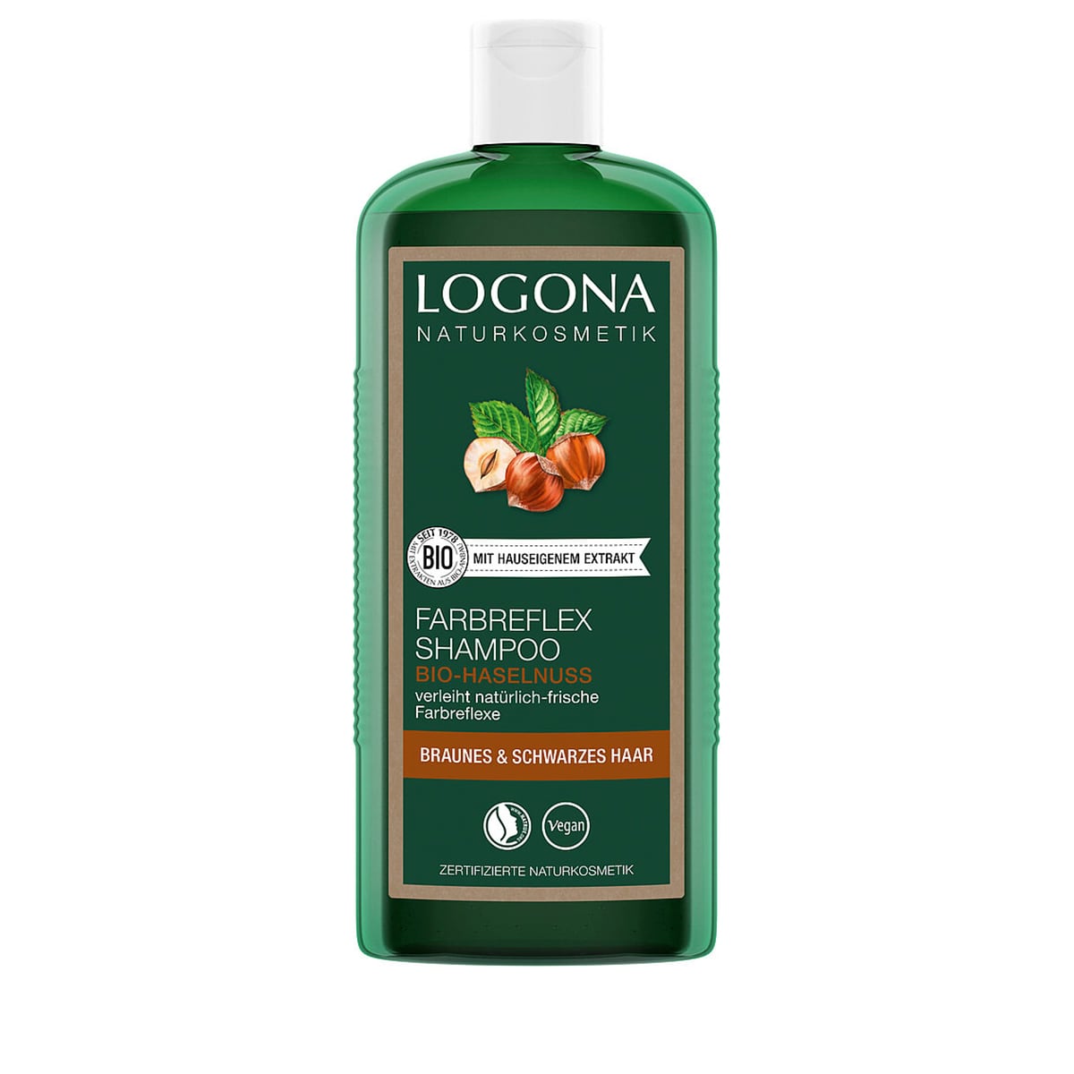 Logona Colour Reflex Shampoo 250 ml • Organic Hazelnut • haar-shop.ch