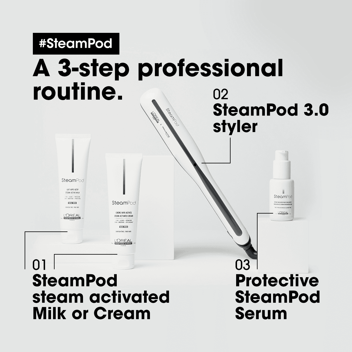 L'Oréal Professionnel • Steampod V3 Set