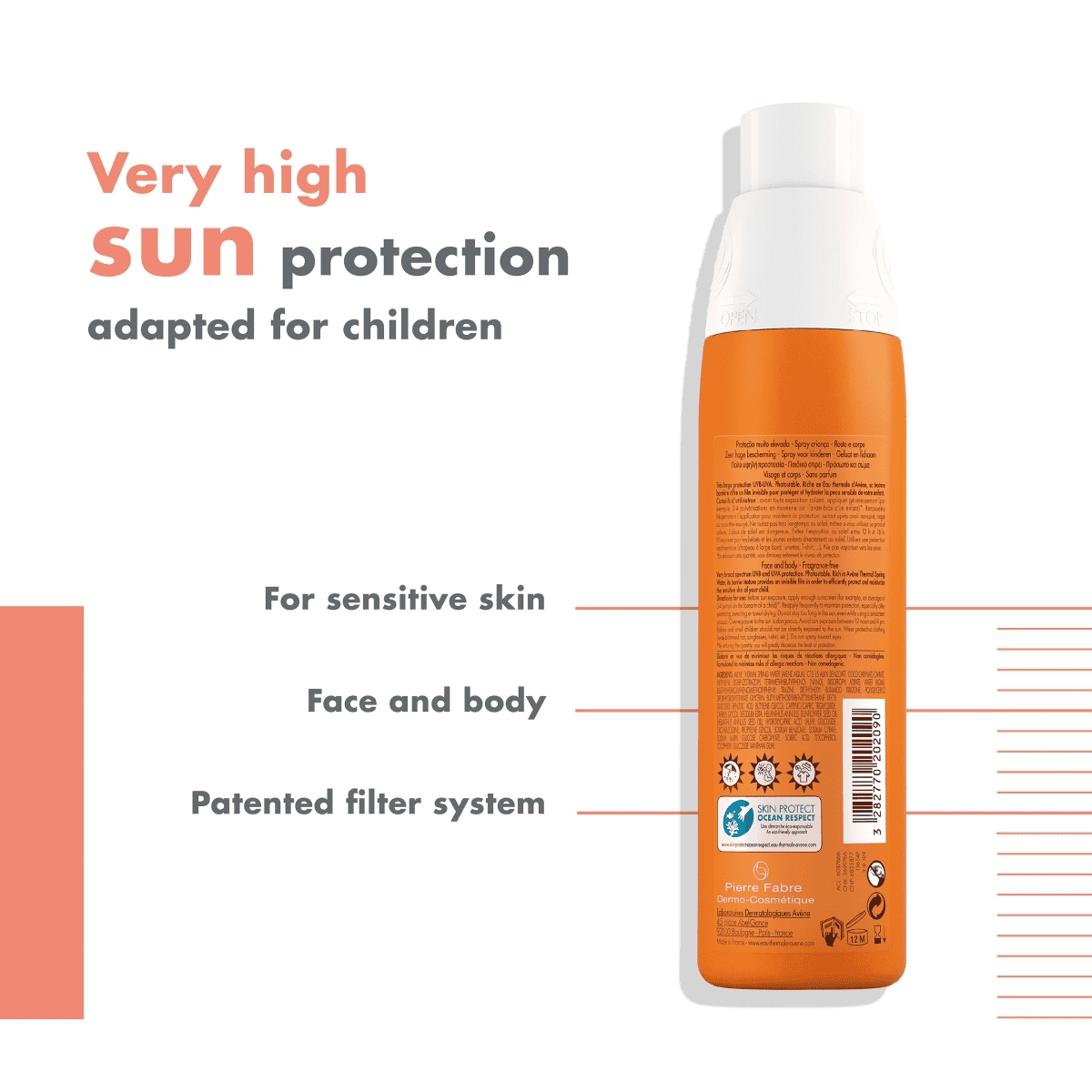 Avène SPF50+ Child Sun Spray