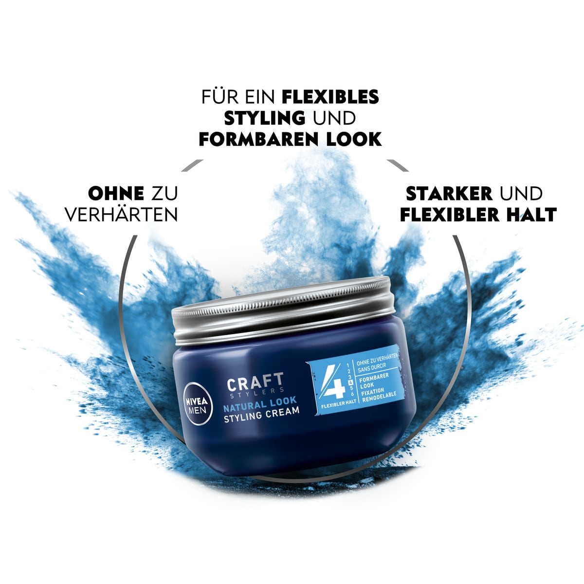 NIVEA Craft Stylers Styling Cream • Haarpflege für perfektes Styling