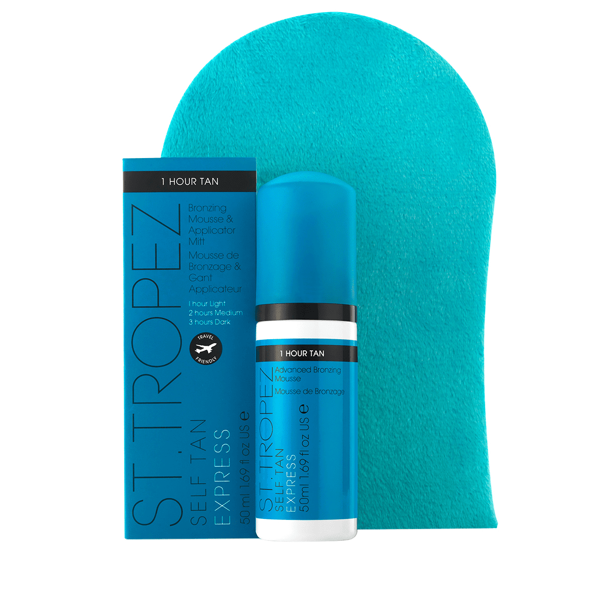 St. Tropez - Express Starter Kit (Express Mousse + Luxe Mitt) • haar ...
