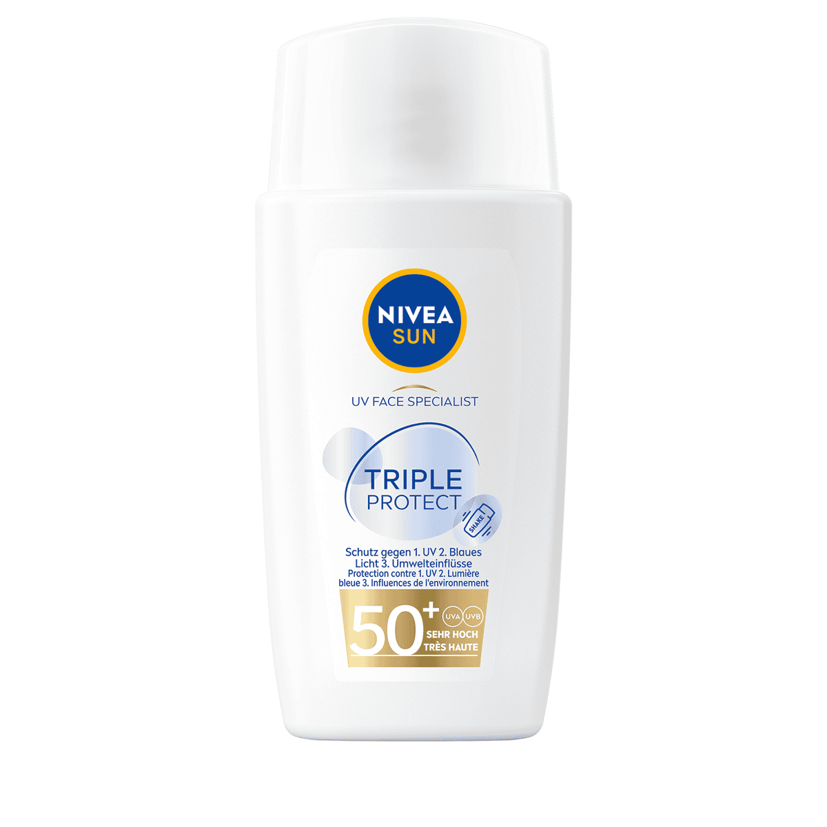 NIVEA • UV Face Triple Protect SPF50+ Sonnenschutz • haar-shop.ch