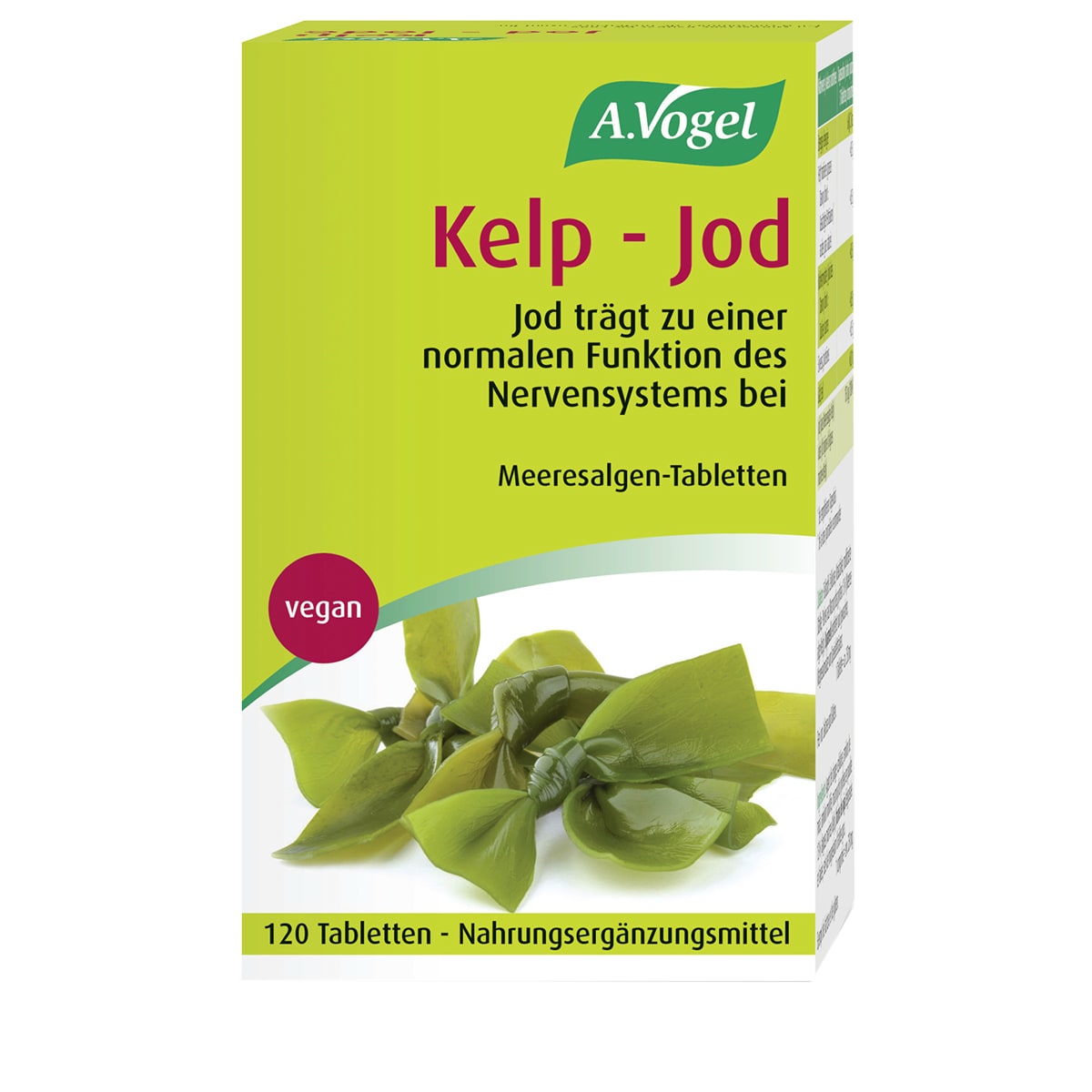 A.Vogel • Kelp Iodine Seaweed Tablets - 120 Count