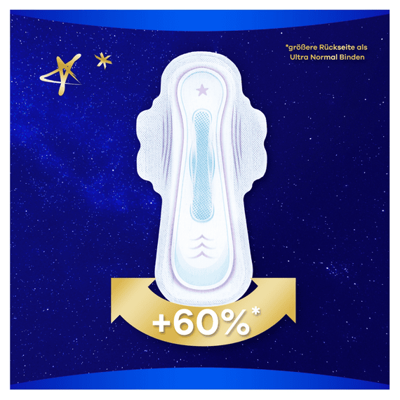 Always • Ultra Binde Secure Night mit Flügeln BigPack 18 Stück • haar ...