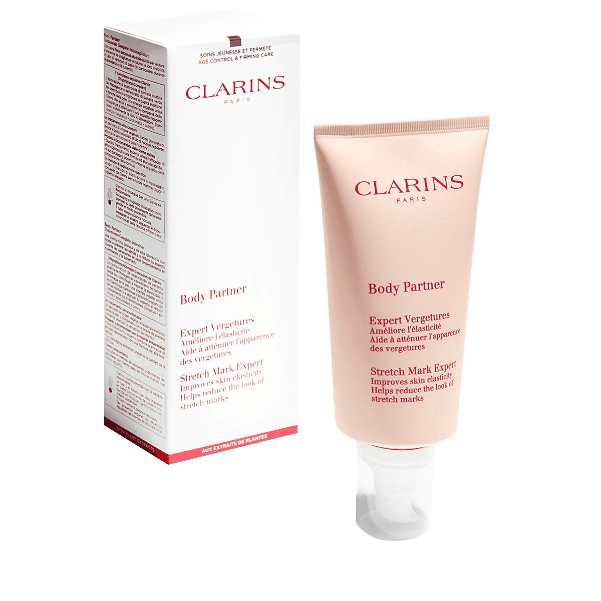 Clarins Body Partner Spezialpflege bei Dehnungsstreifen • haar-shop.ch