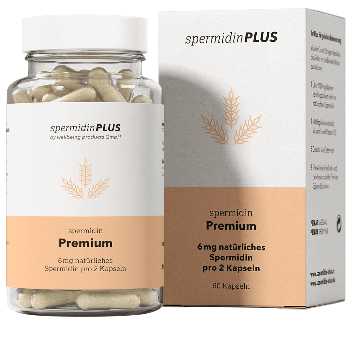 spermidinPlus • Spermidin Premium (6 mg TD) • haar-shop.ch