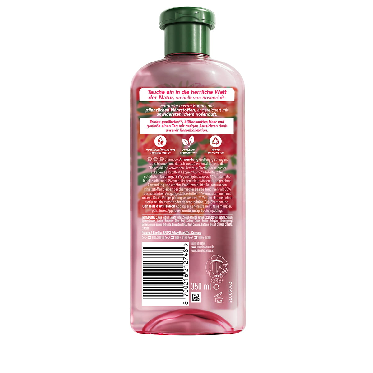 Herbal Essences • Blütensanft Rose Shampoo 350 ml