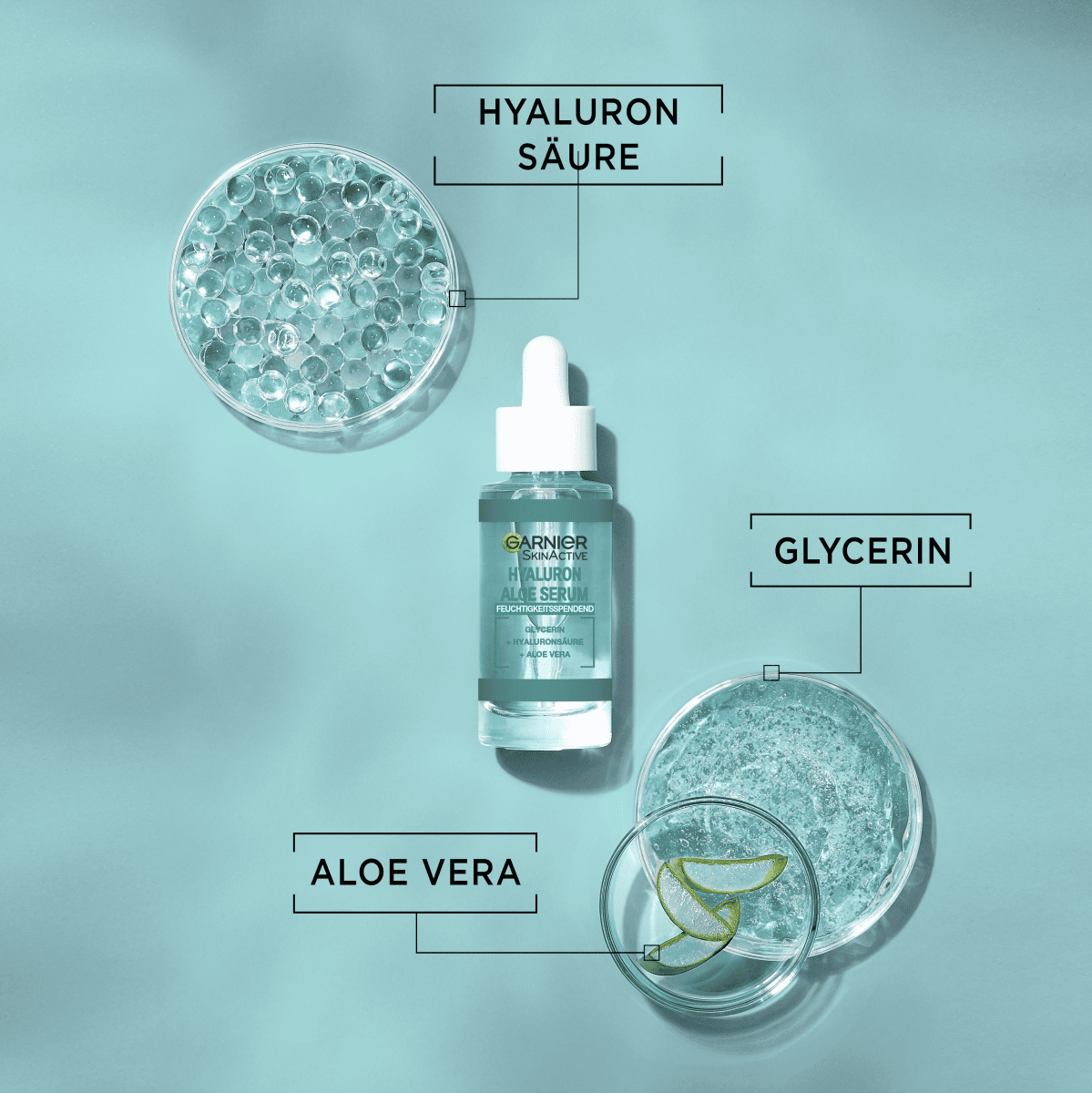 Garnier Hyaluron Aloe Serum • Intensiv Feuchtigkeitspflege