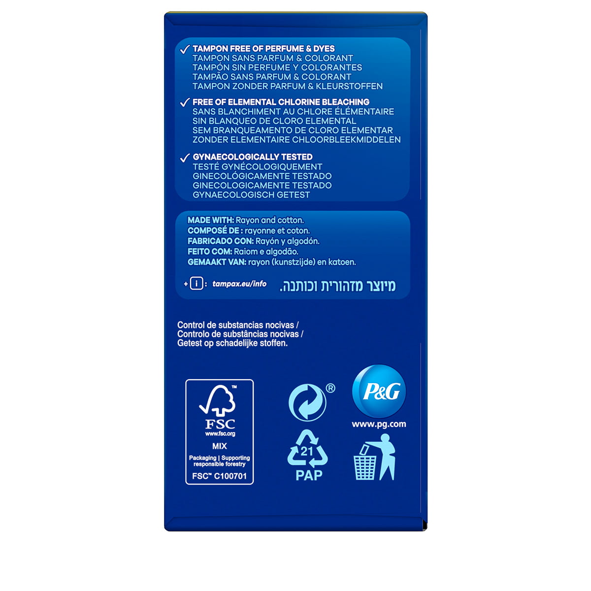 Compak Tampons Super Plus Mega Pack - 30 Pcs. • Tampax