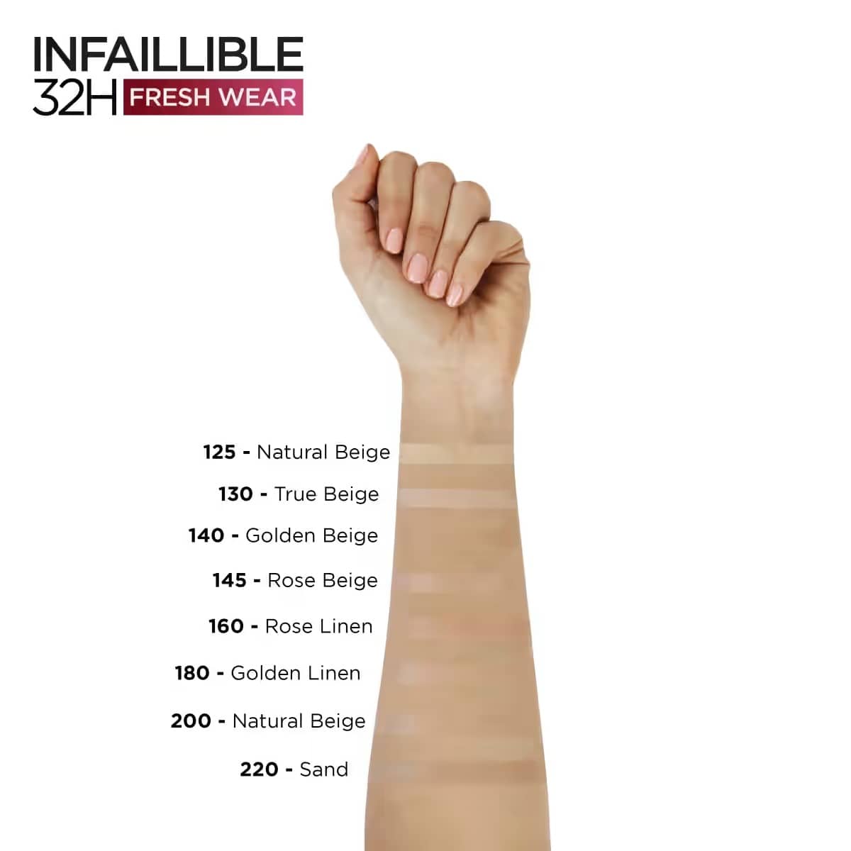 24H Fresh Wear Make-up • L'Oréal Paris • Infallible • haar-shop.ch
