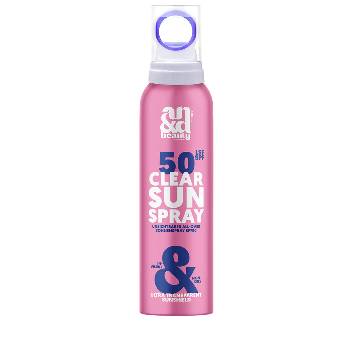 A.N.D. Beauty • Clear Sun Spray SPF50 100 ml • haar-shop.ch