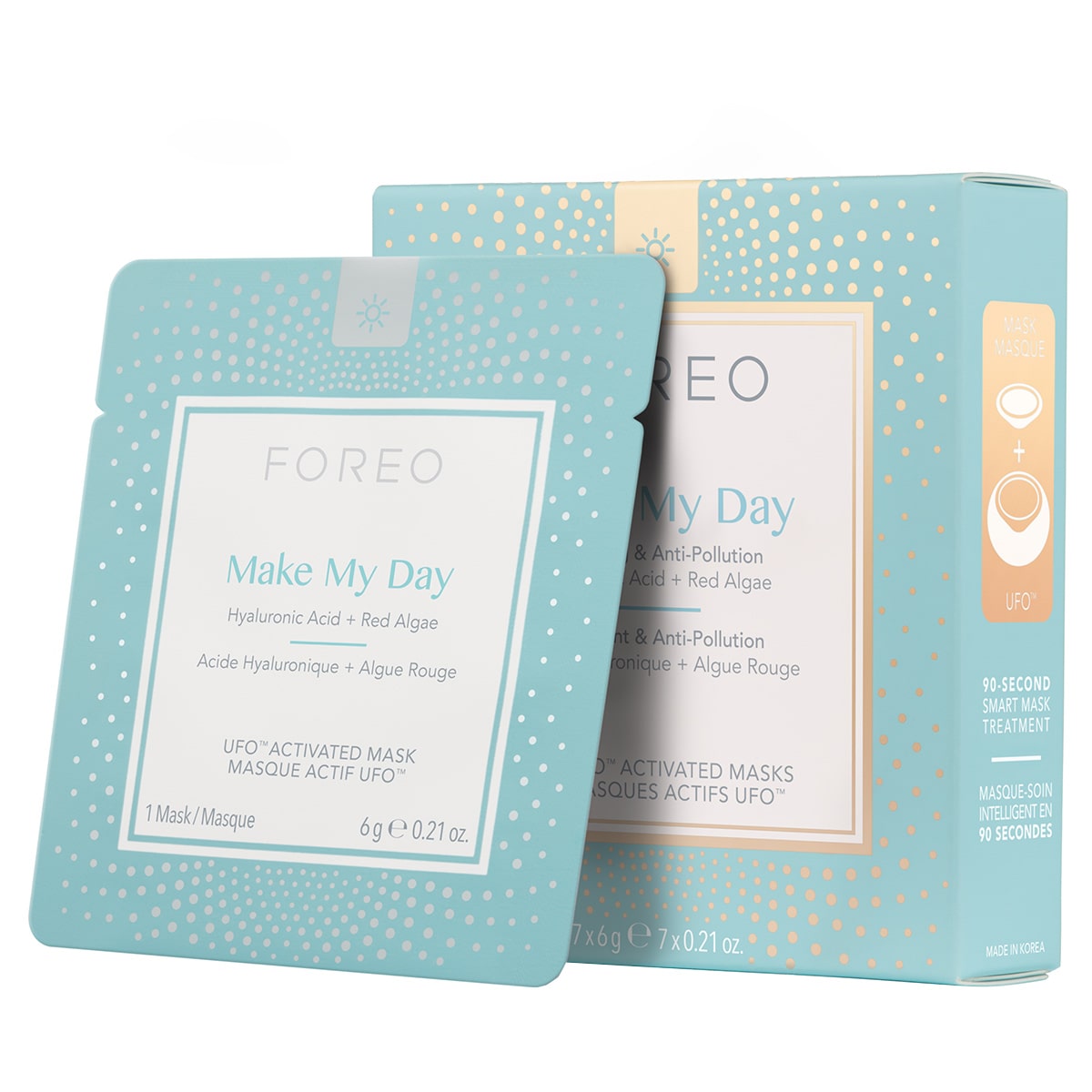 Foreo • UFO Masks Make My Day (7 Stück) • haar-shop.ch