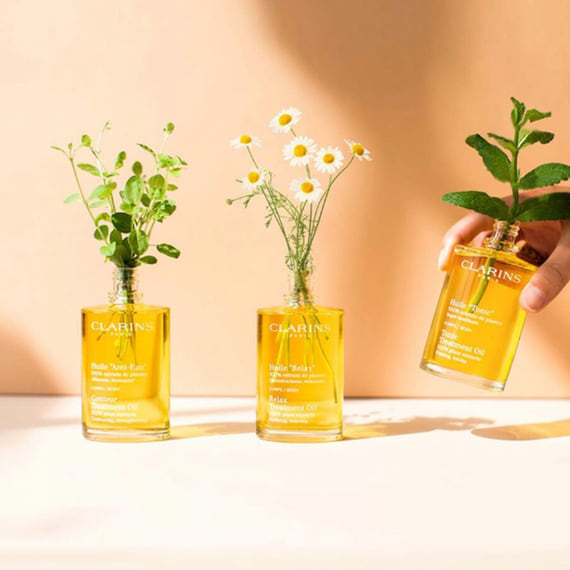 Clarins Huile 'Anti-Eau' • Anti-Water Oil Treatment • haar-shop.ch