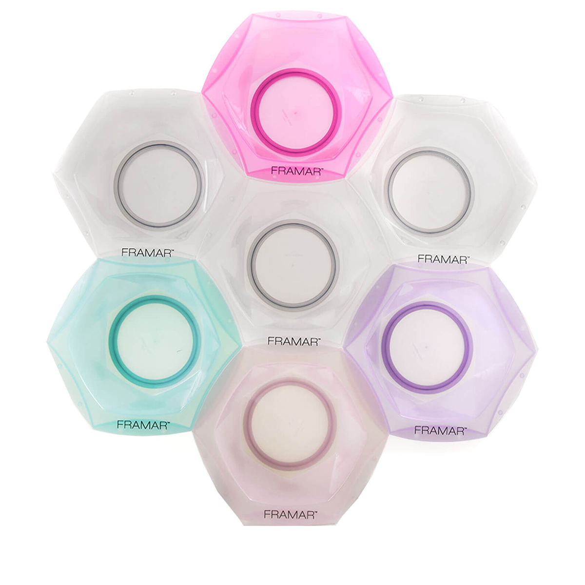 Framar • Connect & Color Bowl - Rainbow • haar-shop.ch