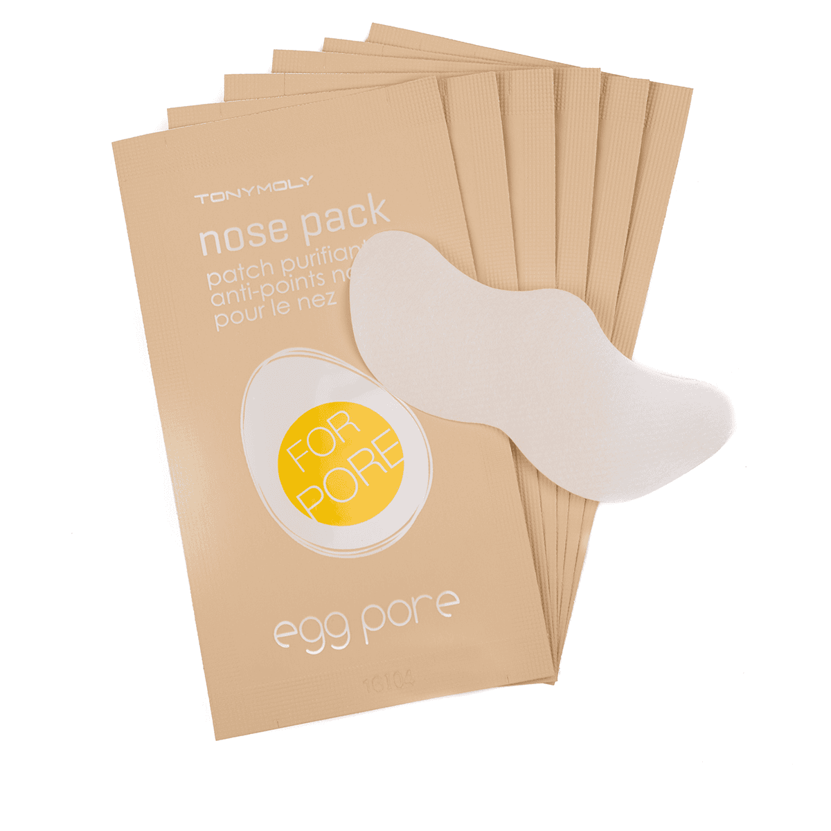 TONYMOLY Egg Pore Nose Pack 7 Stk. - Pore Cleansing Treatment