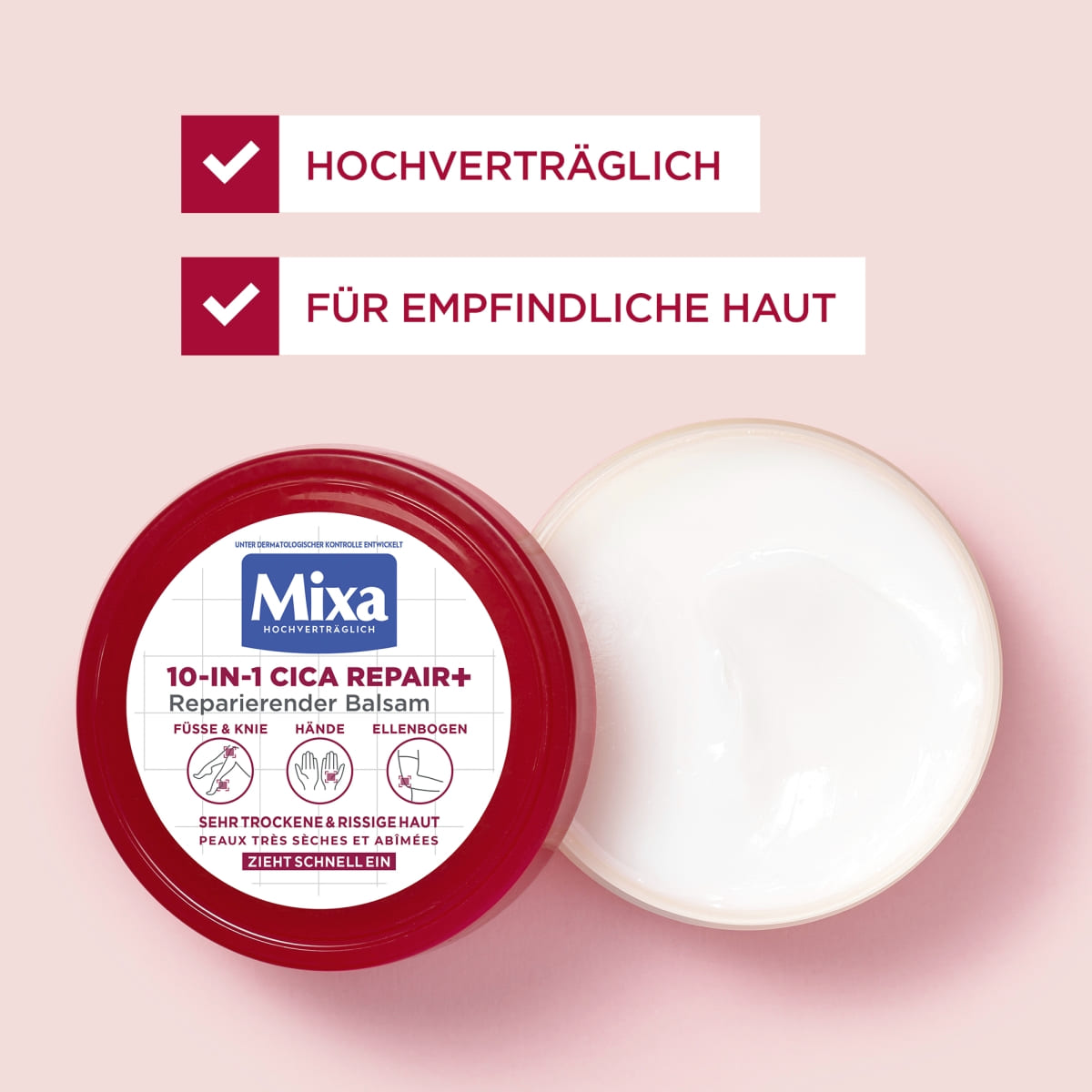 Mixa • 10-in-1 Cica Repair+ Balm for Healthy Skin