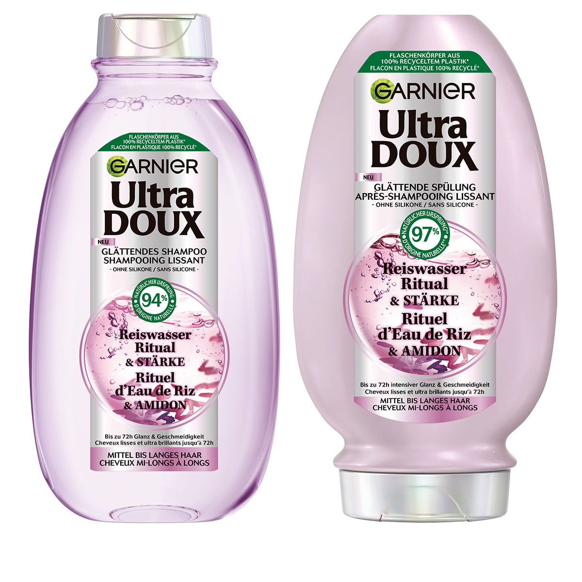 Garnier • Ultra Doux The must have duo for shiny hair • haar-shop.ch