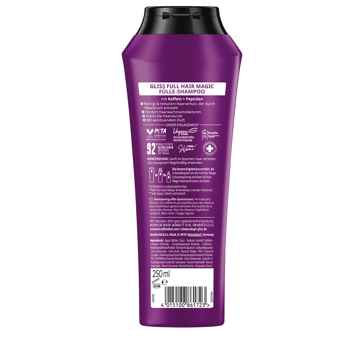Schwarzkopf • Gliss Shampoo Full Hair Magic 250 ml