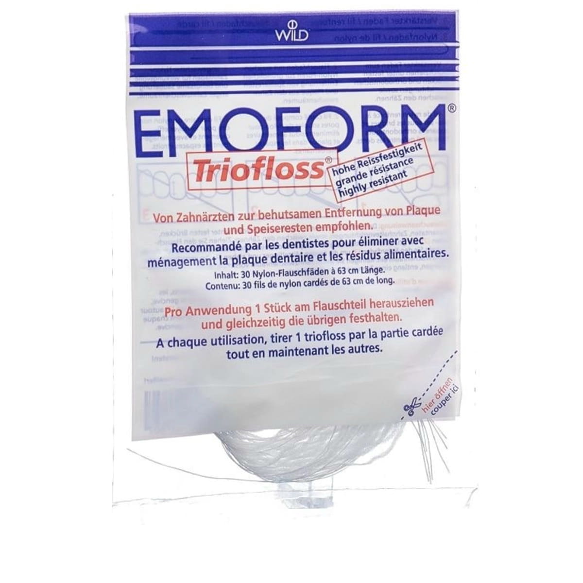 Wild • Emoform Triofloss - 30 pcs.