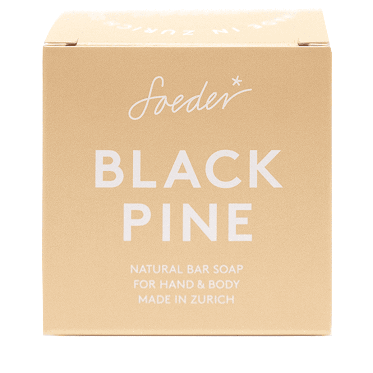 Soeder - Natural Cold Process Bar Soap - Black Pine • haar-shop.ch