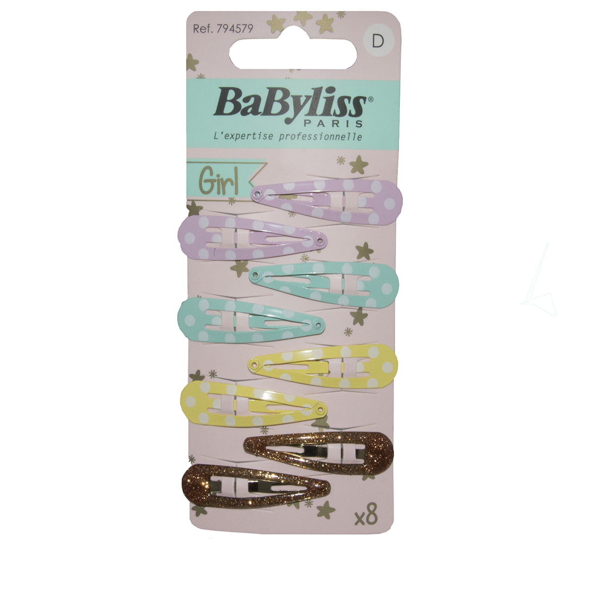 BaByliss Children Click Clack x8
