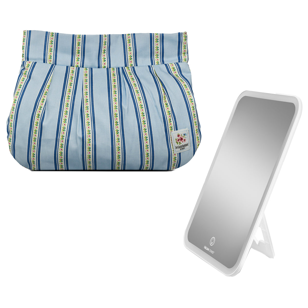 Tablet Mirror • Gillian Jones • LED Lighting & USB-C • haar-shop.ch