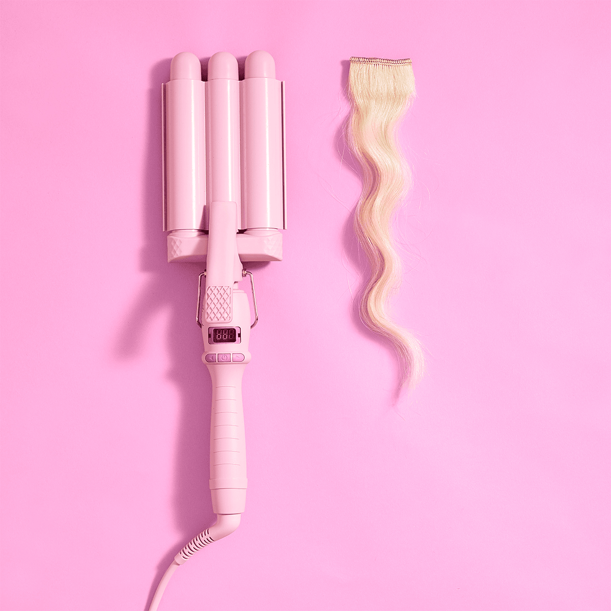 Mermade Mini Waver 25 mm - Pink • Haarpflege für Wellen