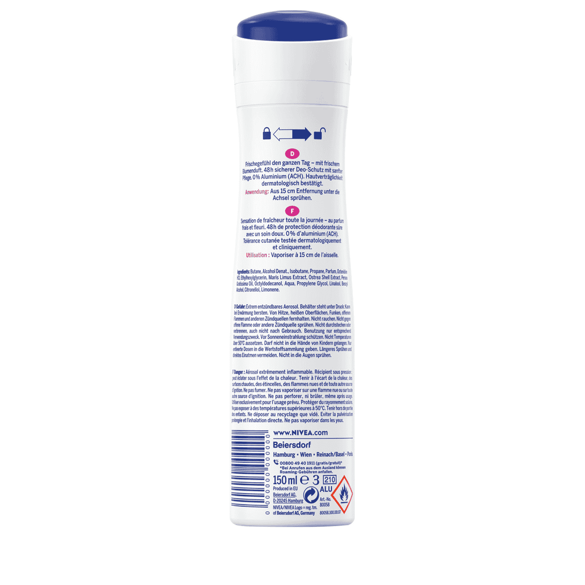 NIVEA • Deo Fresh Flower Spray • haar-shop.ch