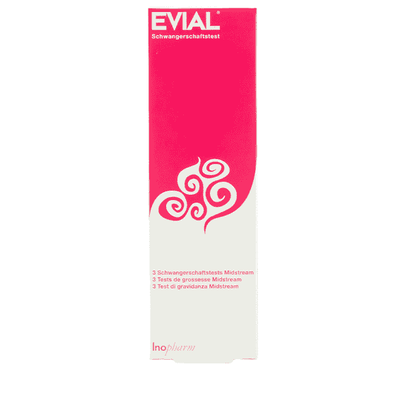 Evial • Schwangerschaftstest Midstream 3 Stk. • haar-shop.ch