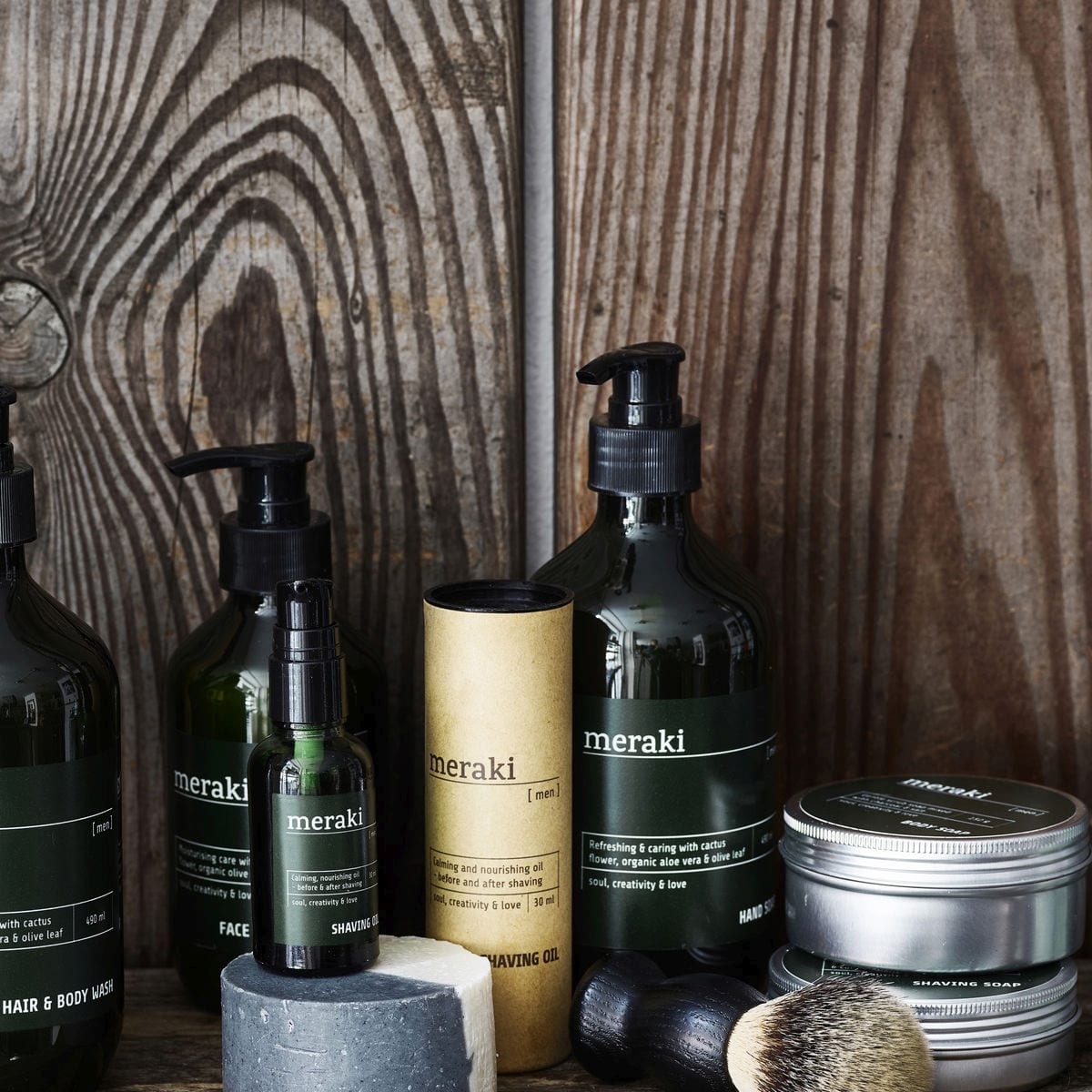 Meraki Shaving Brush • Hochwertiger Rasierpinsel für perfekte Rasur