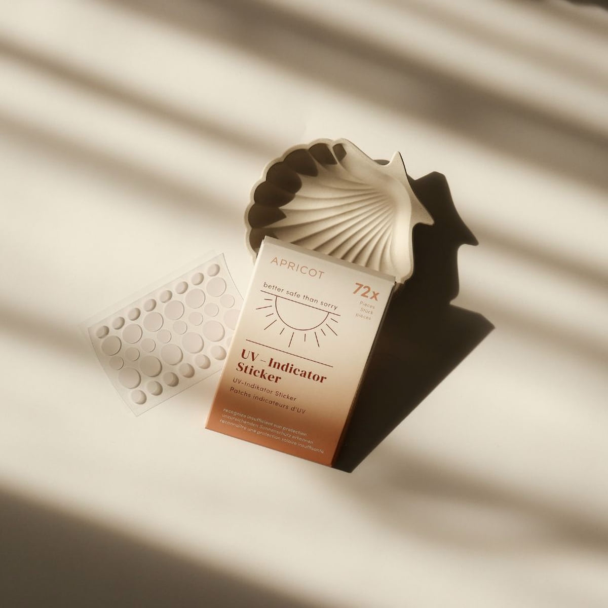 Apricot Beauty • UV warning stickers • haar-shop.ch