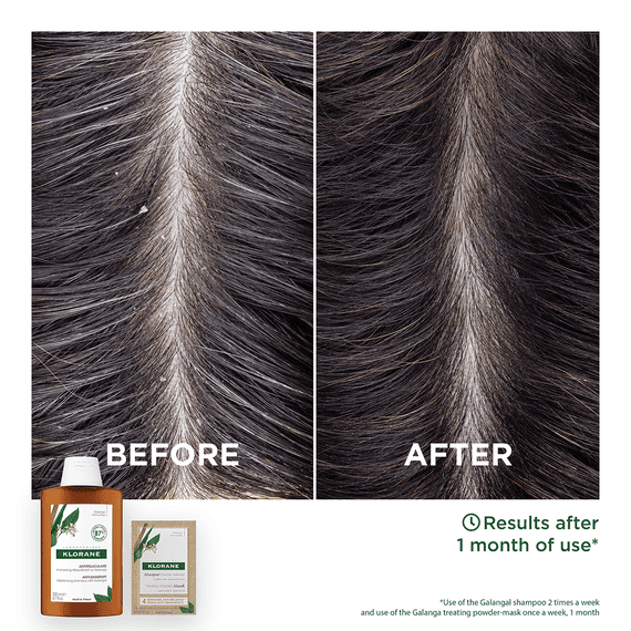 Klorane Galanga Powder Mask 8x3g • Natural Hair Care Products