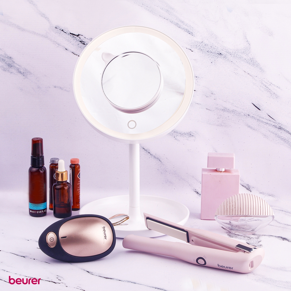 Beurer Ionic Detangling Brush Black HT 10