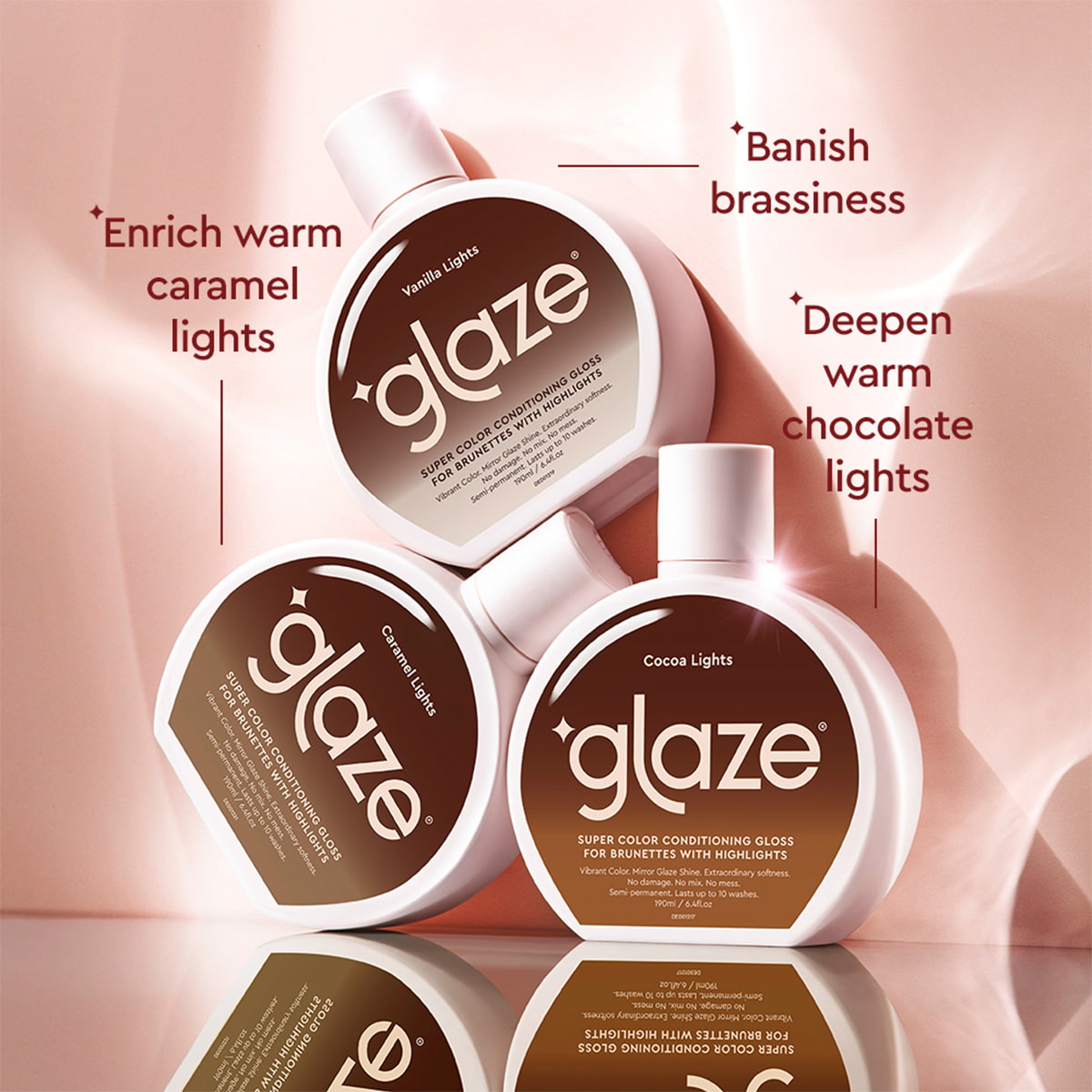 Glaze • Super Color Conditioning Gloss Cocoa Lights 190 ml