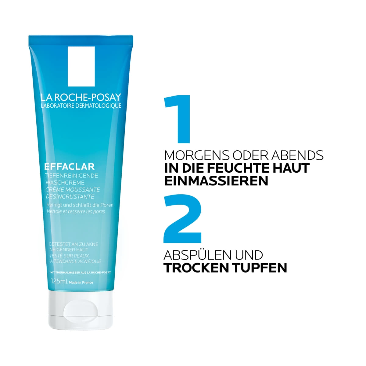 La Roche-Posay - Cleansing wash cream against impurities • haar-shop.ch